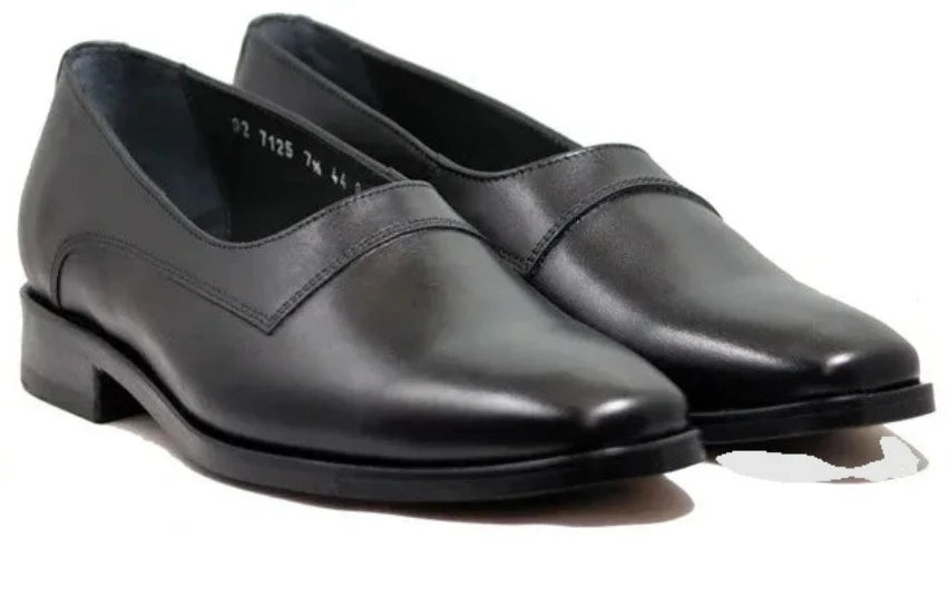 Mirage Men's Black Slip-On Low Cut - 7125 – Men's Shoe Box